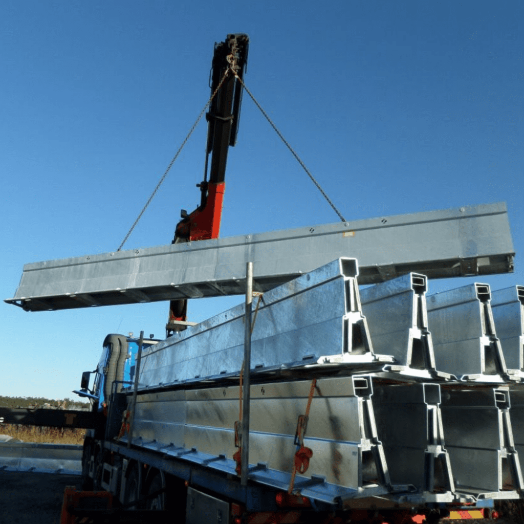 ZoneGuard trafikbarriär – Hyr från 17 kr/dag | Containertjänst